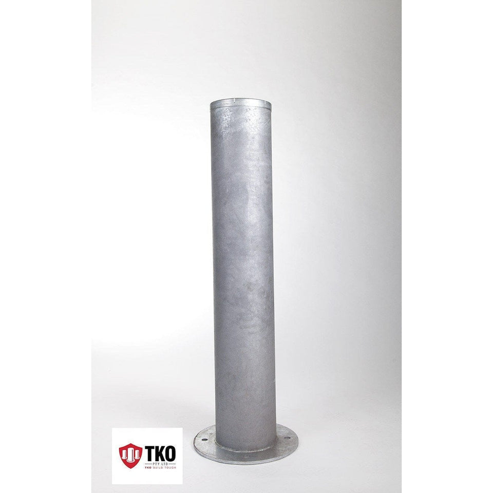 220 OD/MM | Galvanized | Surface Mounted Bollard – TKO Bollards
